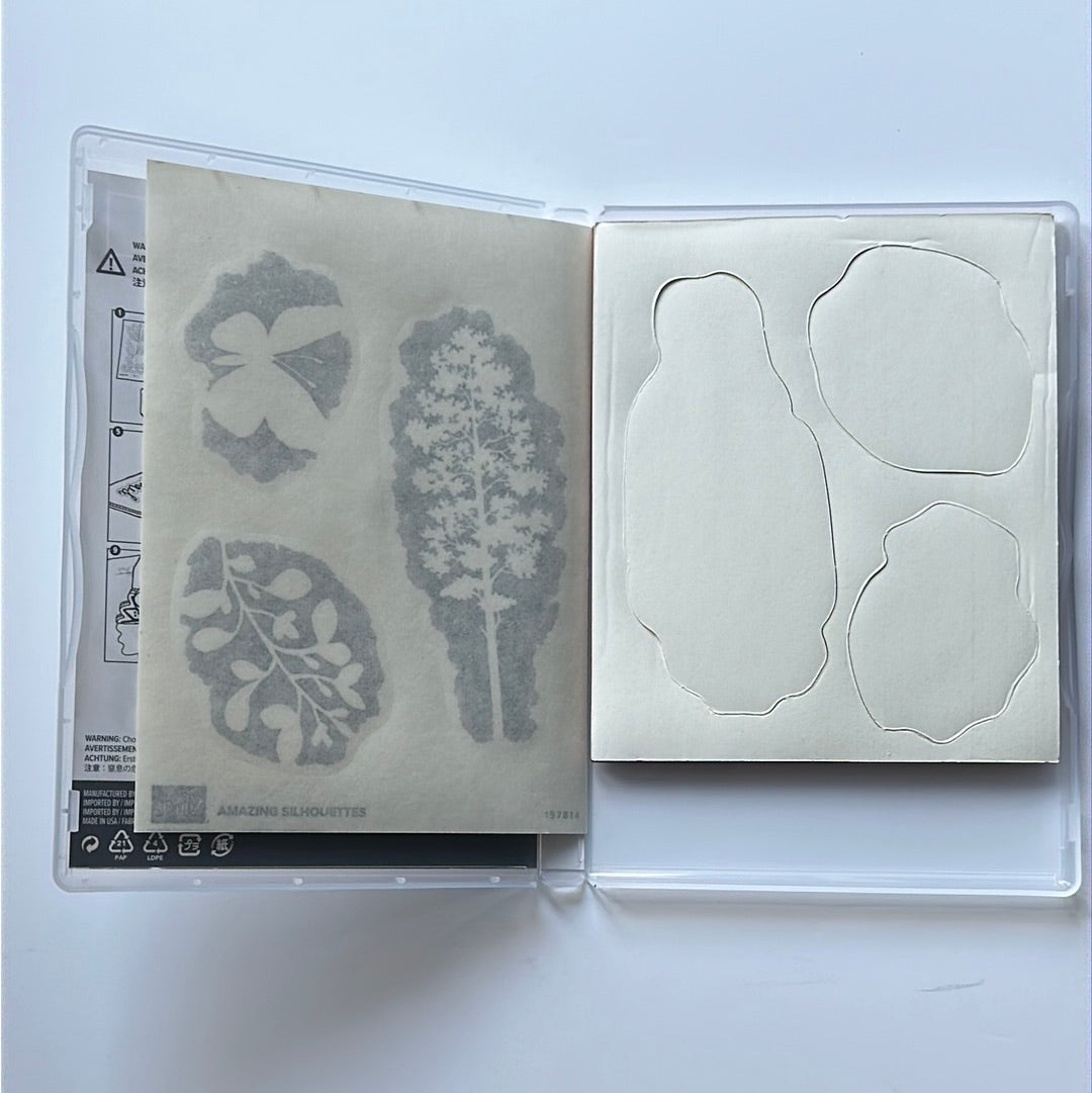 Amazing Silhouettes | Retired Cling Mount Stamp Set | Stampin' Up ...