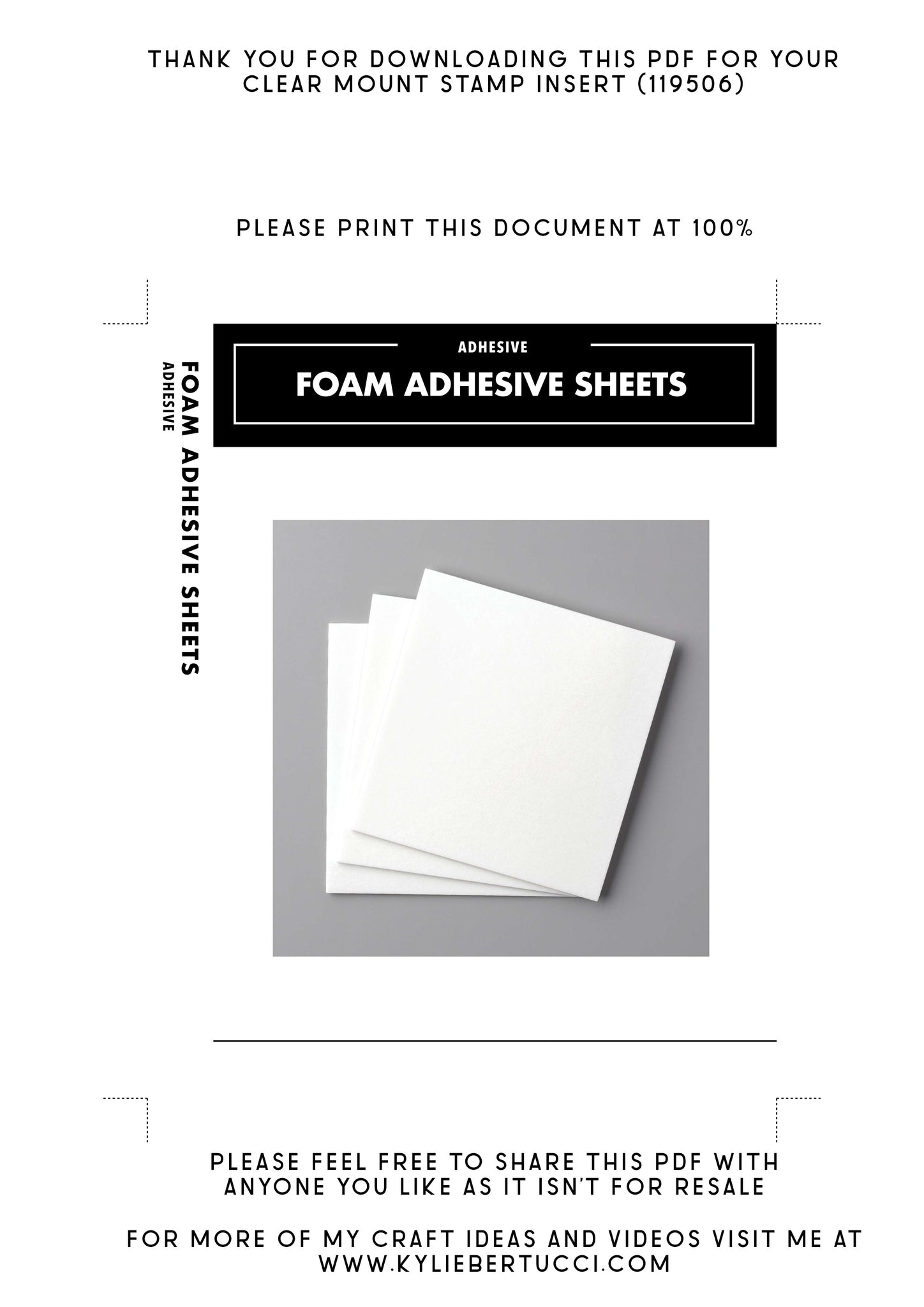 Kylie's #loveitchopit and Storage Clear Insert PDFs (Instant Download ...