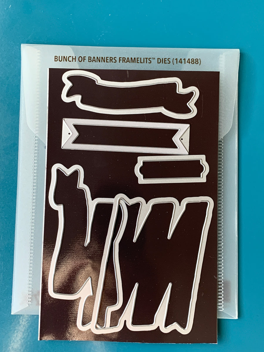Bunch of Banners Framelits Dies | Retired Framelits/Dies Collection ...