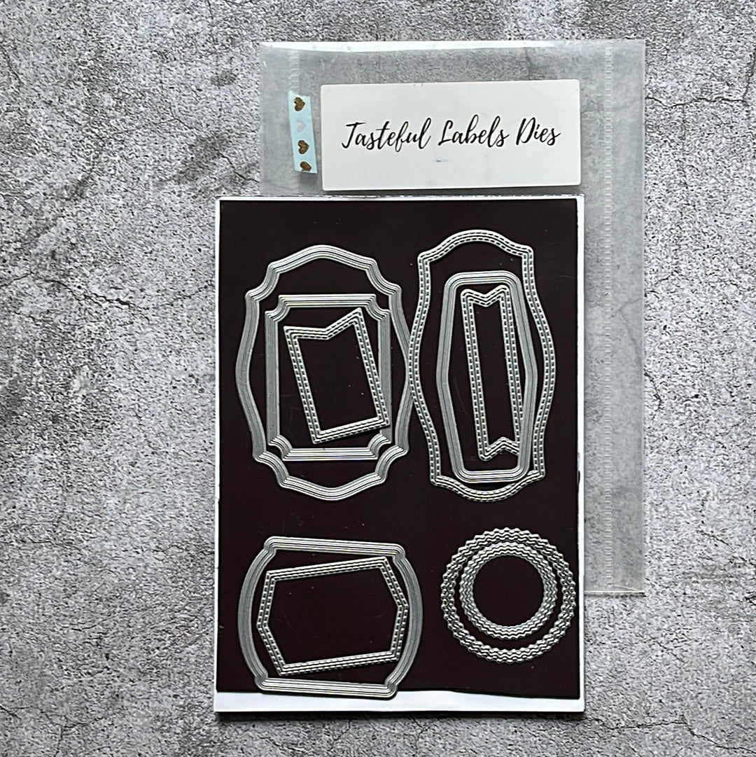 Tasteful Labels Dies | Retired Dies Collection | Stampin' Up! – Kylie's ...