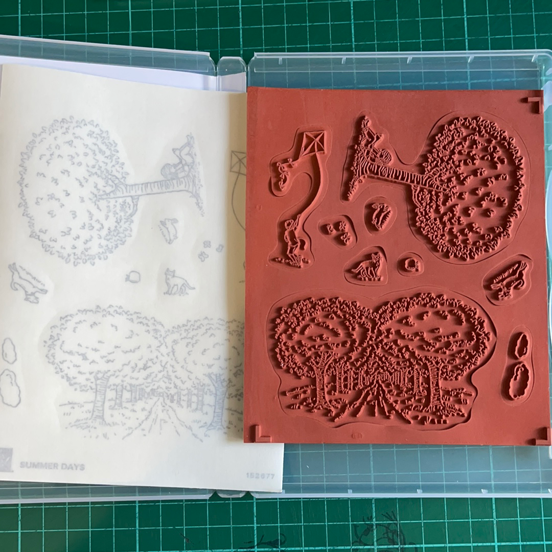 Summer Days | Retired HOST Cling Mount Stamp Set | Stampin' Up! – Kylie ...